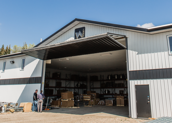 Industrial Bi-fold Doors | Diamond Doors Commercial Door System